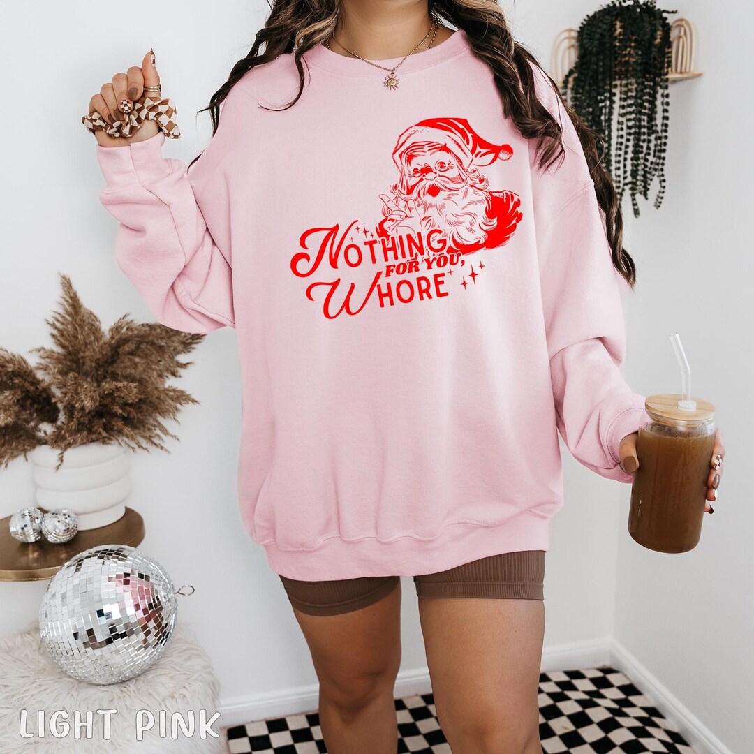 Funny Christmas Sweatshirt Dirty Christmas Sweater Sexy Ugly Sweater ...
