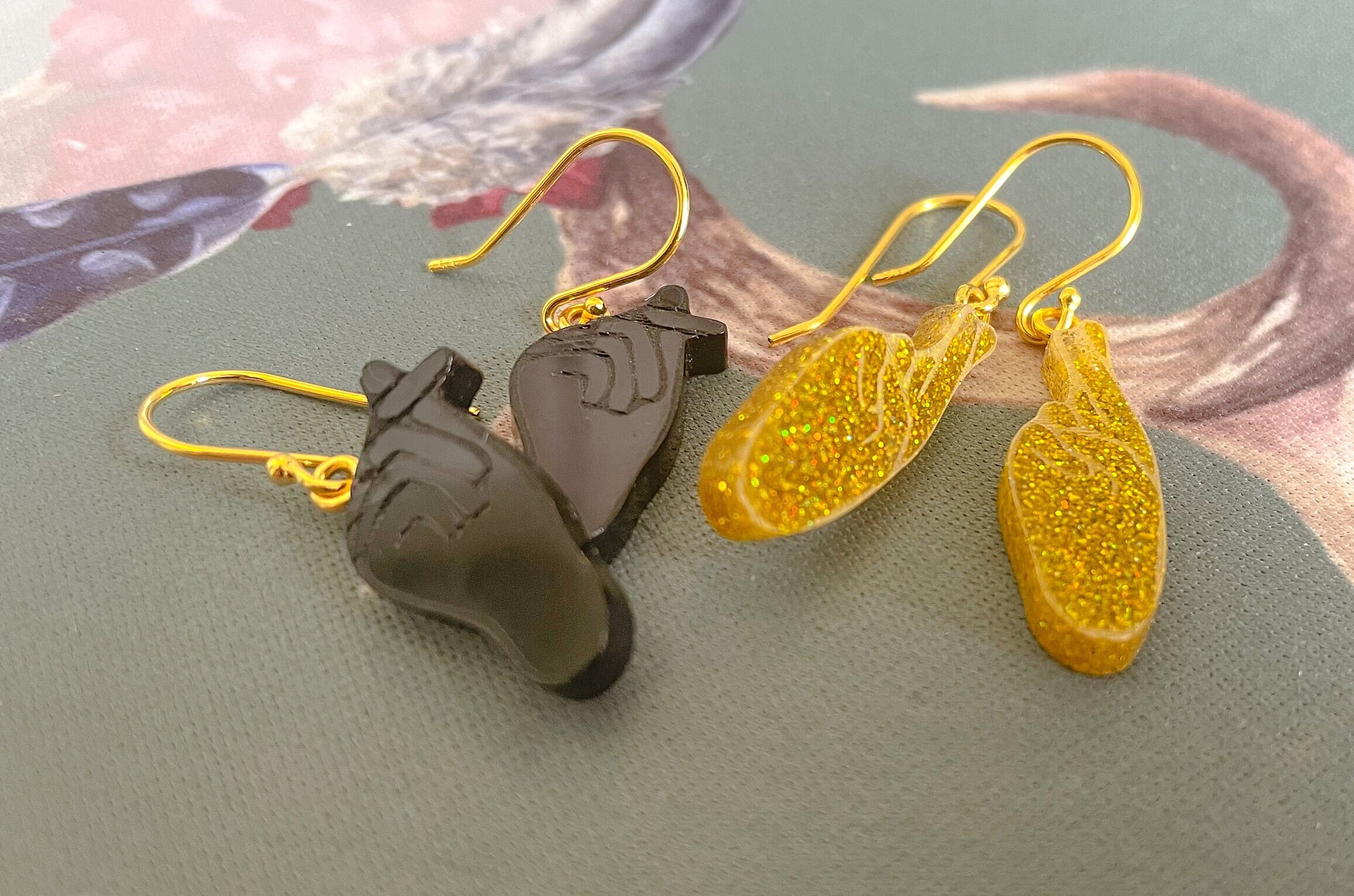 Danish Sign Language DTS Hand Alphabet Earring Hooks - Etsy