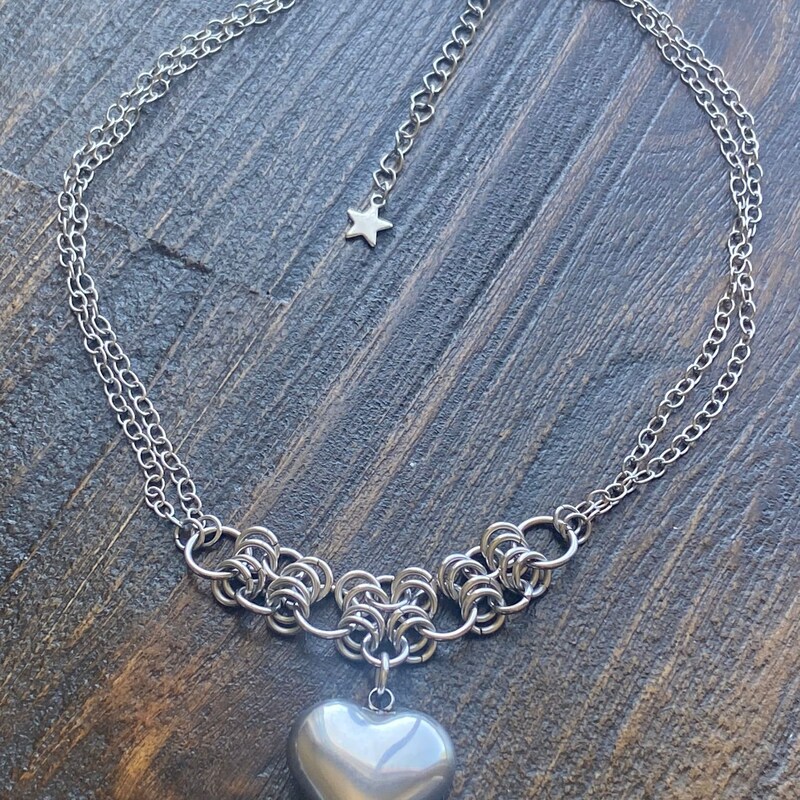 Chainmail Necklace - Etsy