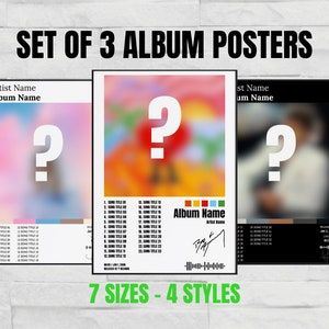 Album Cover Posters - Etsy