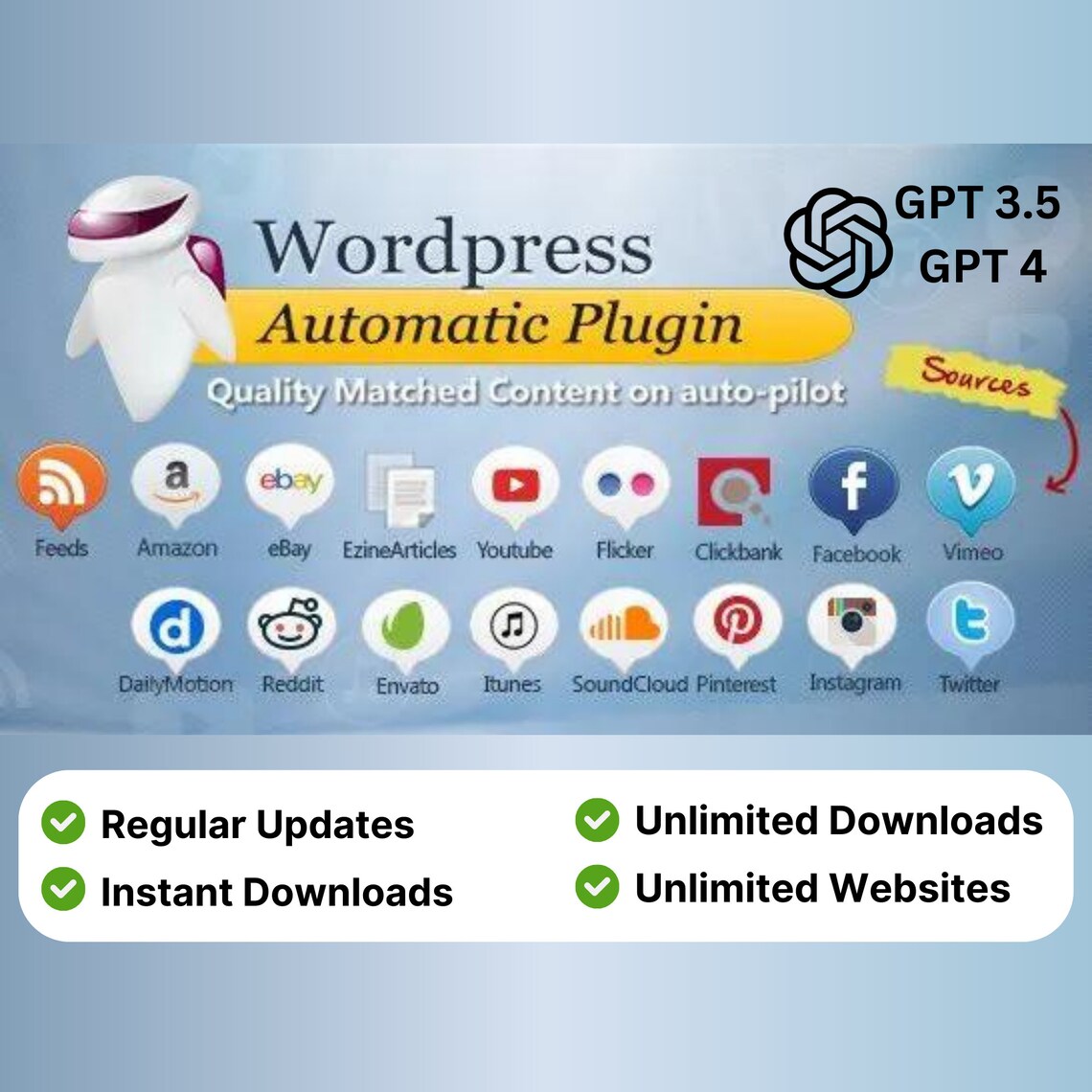 Wordpress Automatic Plugin | Premium Wordpress Plugin | Lifetime ...