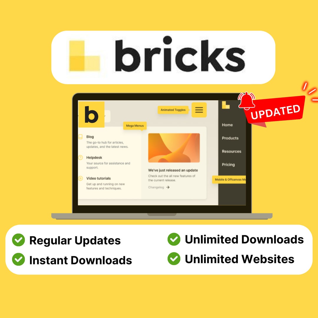 Bricks Builder | Visual Site Builder for Wordpress | Lifetime Updates ...