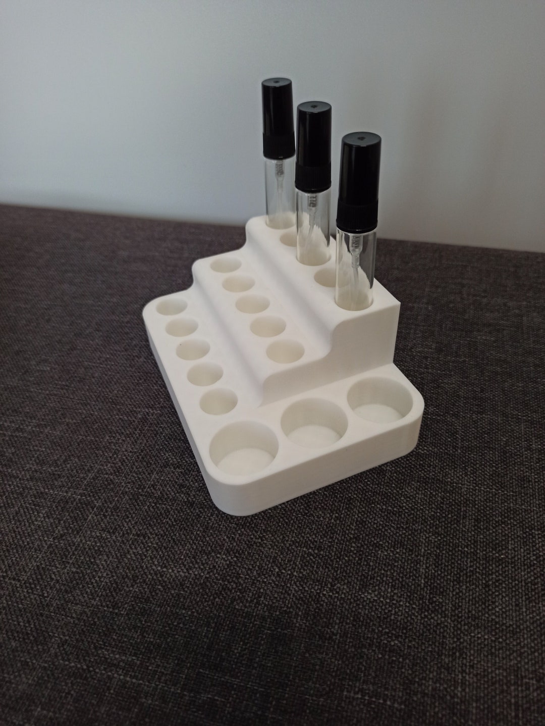 Custom Made Perfume Sample Holder Spray Bottle Holder Perfume ...