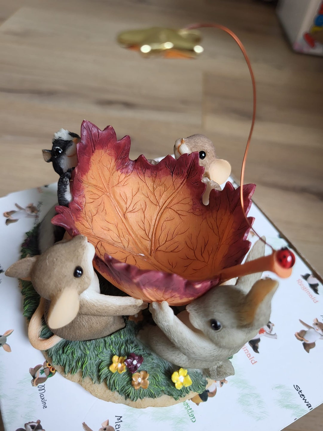Vintage Charming Tails: Catch A Falling Star, 10cm, by Dean Griff, Fitz ...