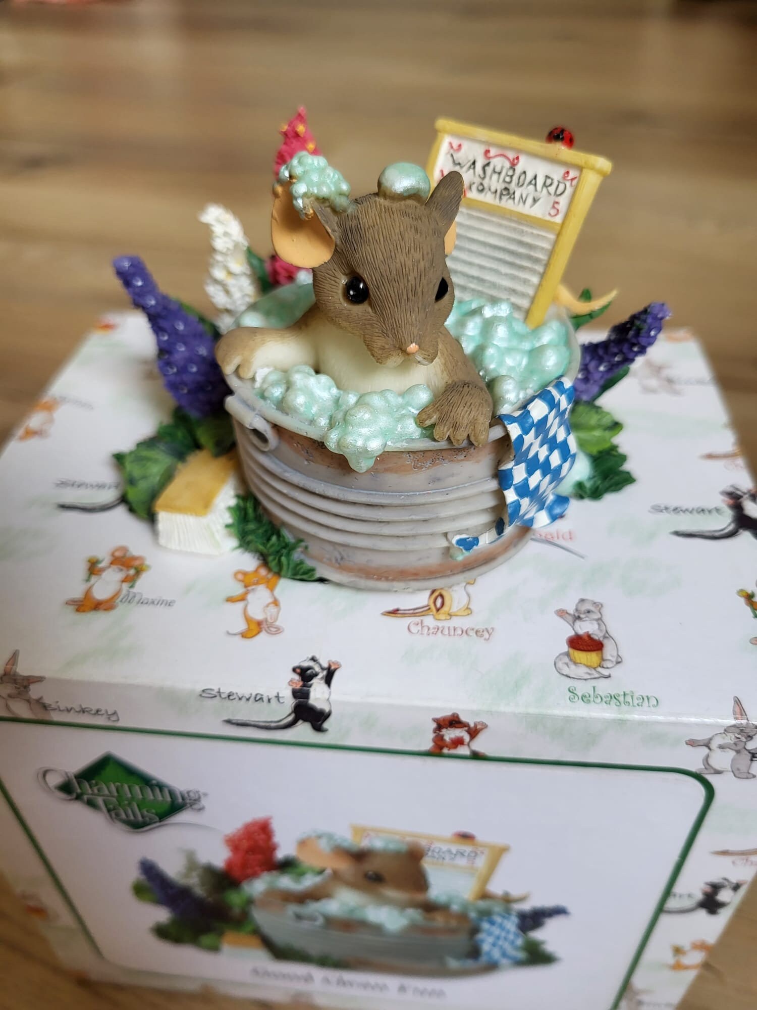Vintage Charming Tails: Good Clean Fun, Height 7cm, by Dean Griff, Fitz ...