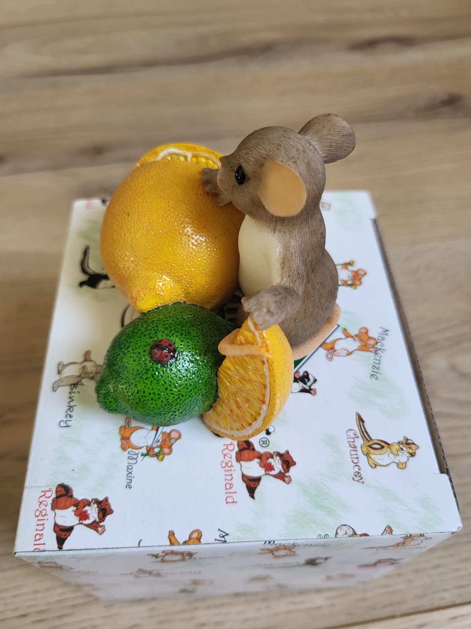 Charming Tails: Your My Main Squeeze, Height 7CM, by Dean Griff, Fitz ...