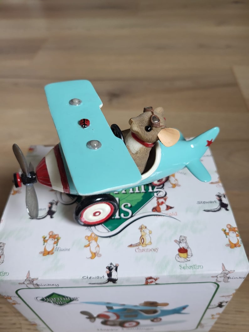 Vintage Charming Tails- Happy Landings, 7,5cm, by Dean Griff, Fitz and ...