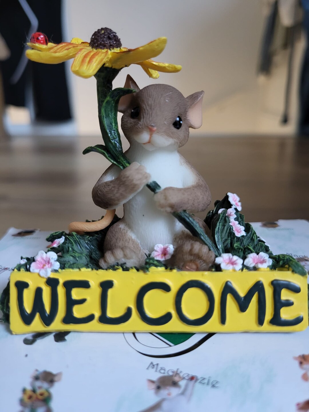 Vintage Charming Tails: You're Always Welcome, Height 7.5cm, by Dean ...