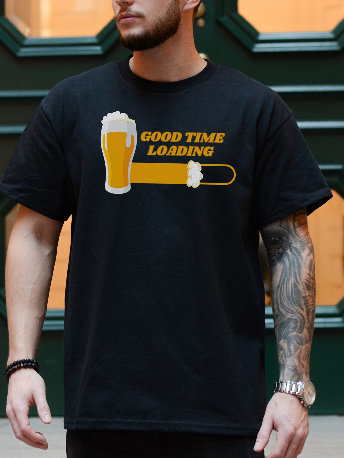 Good Time Loading Beer Funny T-shirt unisex Jersey Short Sleeve Tee - Etsy