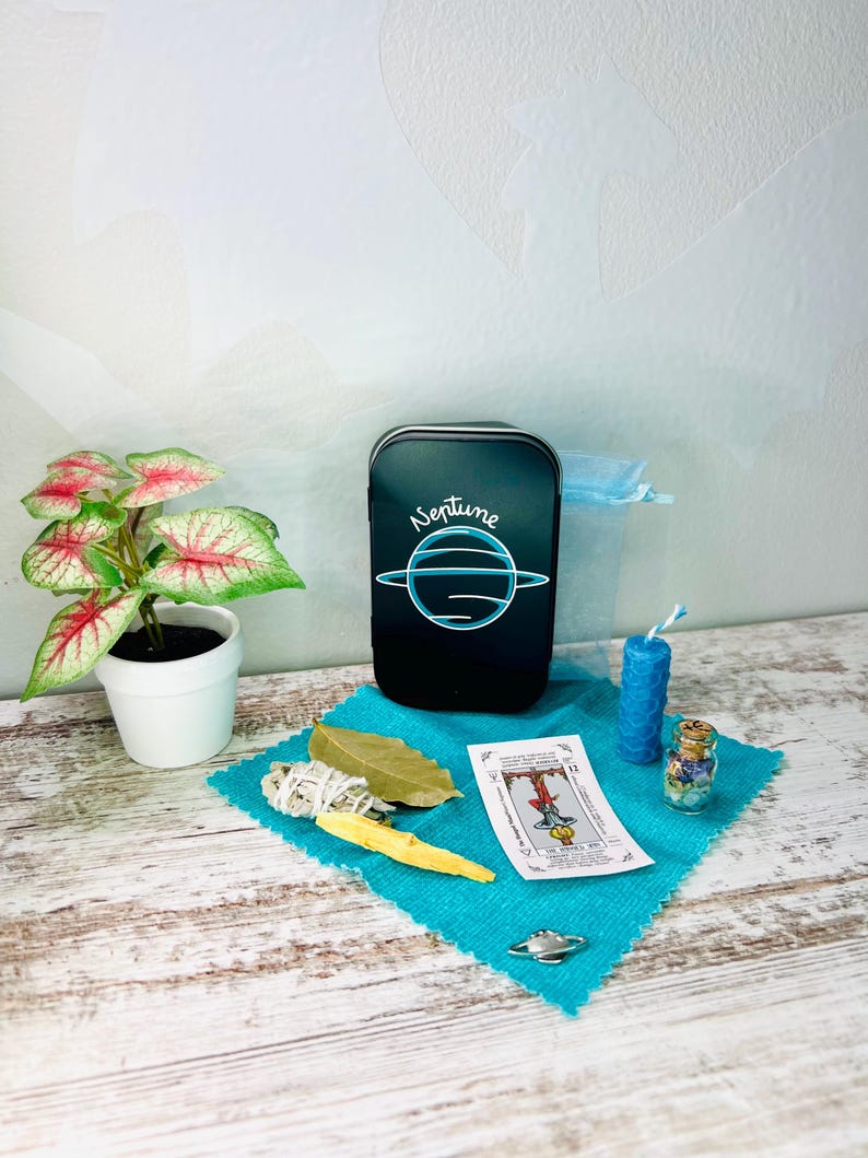 Neptune Planet Altar Kit - Etsy