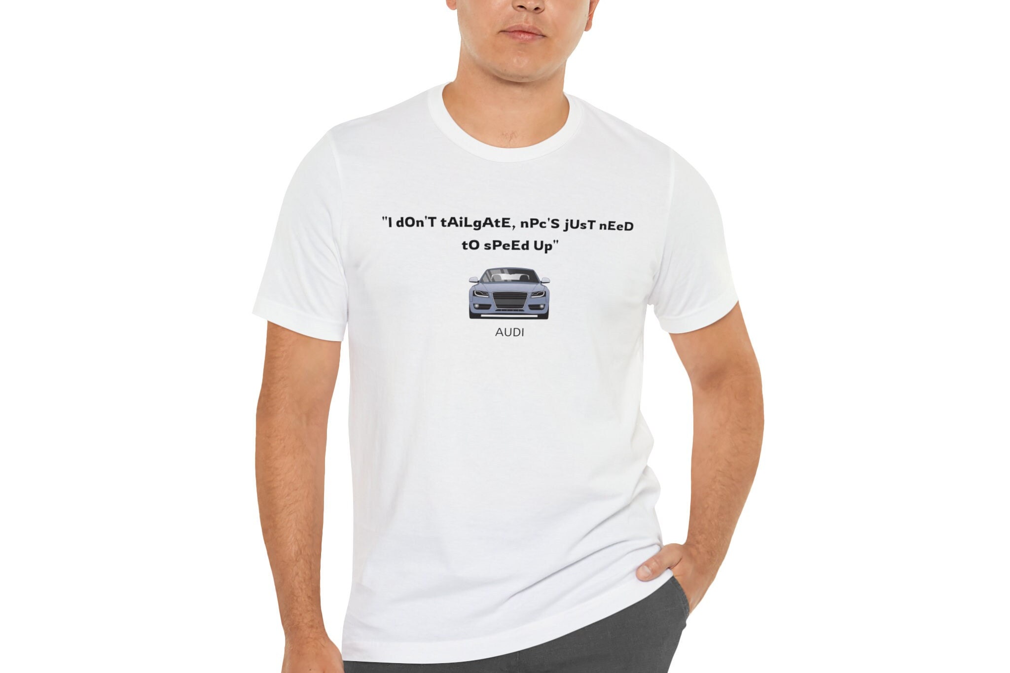 Audi Funny T-shirt - Etsy UK