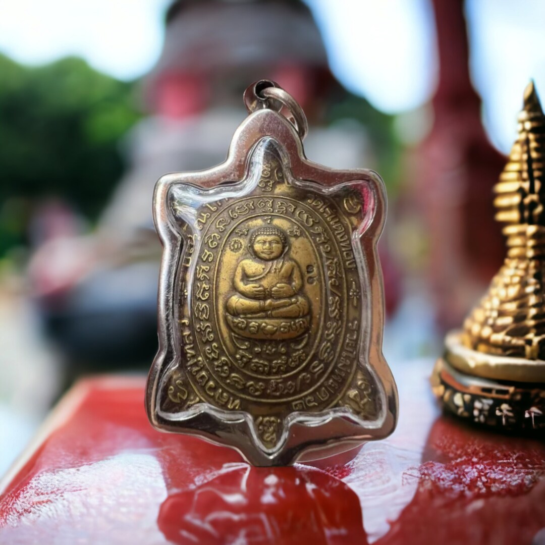Tao Pu Liu Amulet Rai Taeng Thong Temple Wealth Charm - Etsy