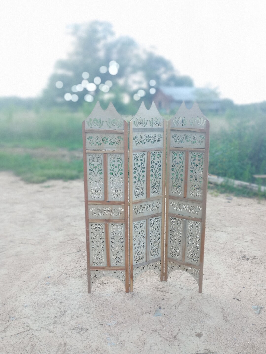 Wooden Privacy Screen, Laser Cut, High Quality, Made in the USA. - Etsy