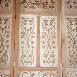 Wooden Privacy Screen, Laser Cut, High Quality, Made in the USA. - Etsy