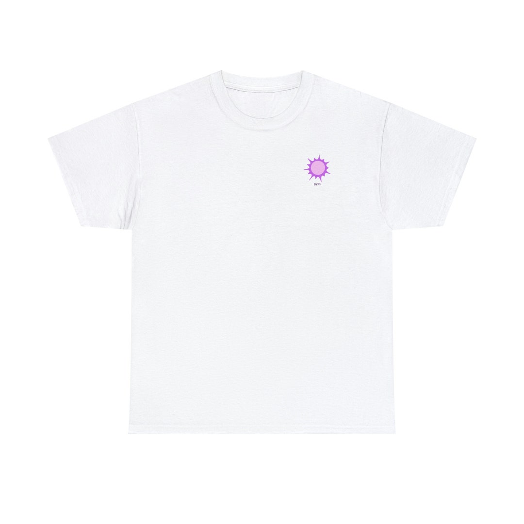 Suns Out Gyats Out Purple Front and Back Tee - Etsy