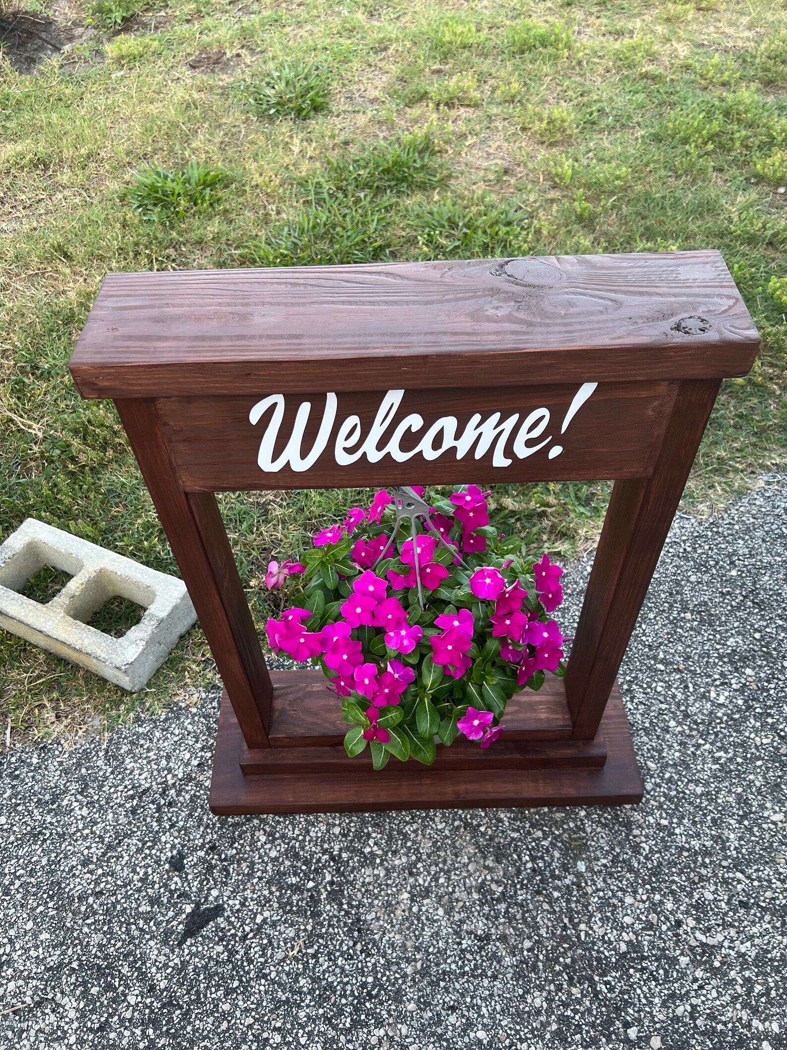 Plant Hanger Lantern Hanger Customized Wood Outdoor Decor - Etsy