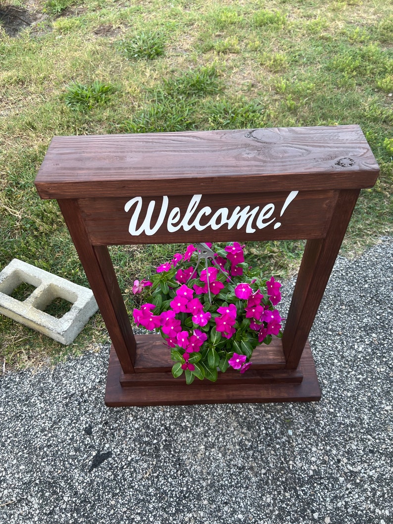 Plant Hanger Lantern Hanger Customized Wood Outdoor Decor - Etsy