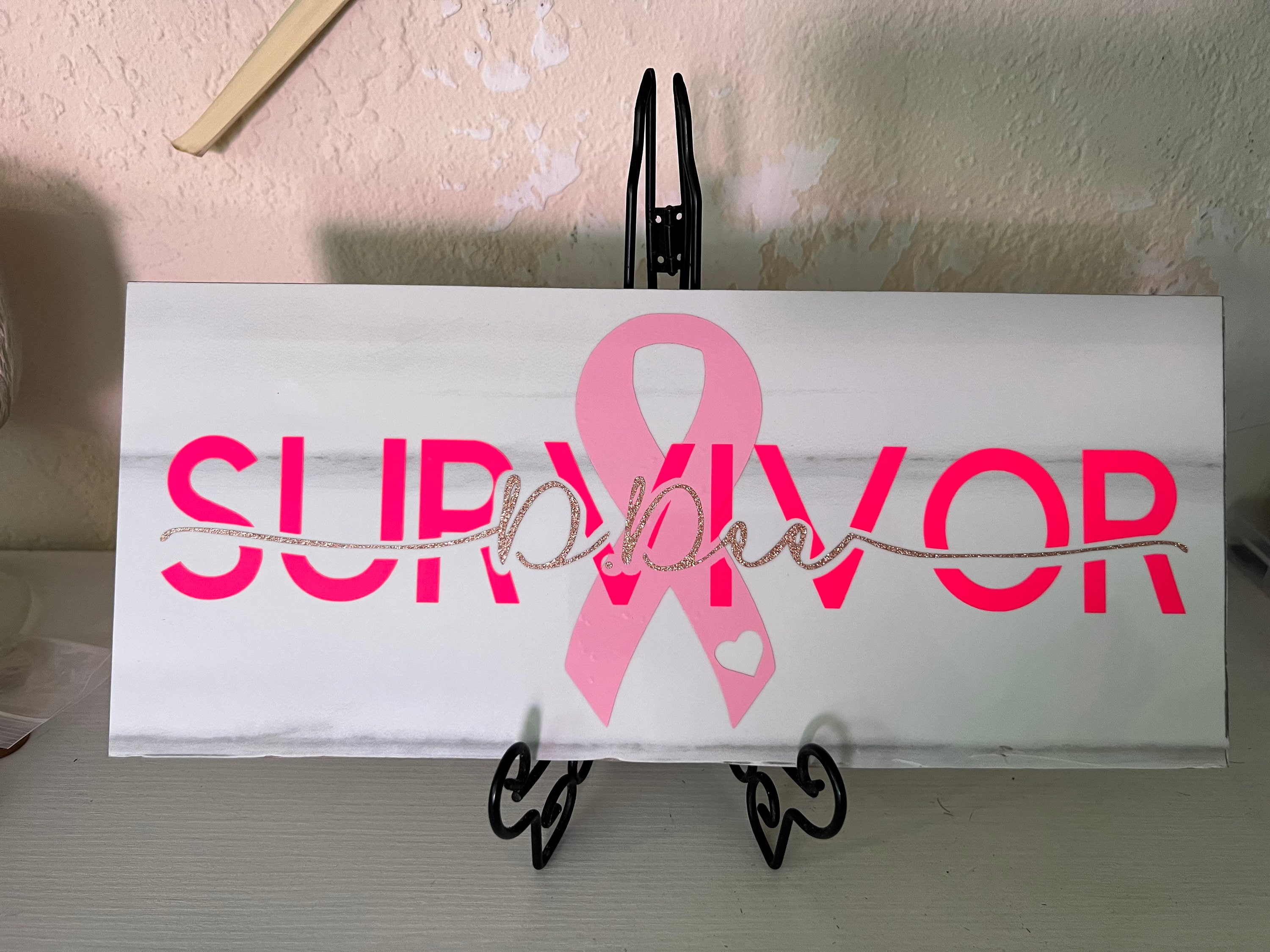 Breast Cancer Plaque, Survivor, Breast Cancer Awareness, Personalize ...