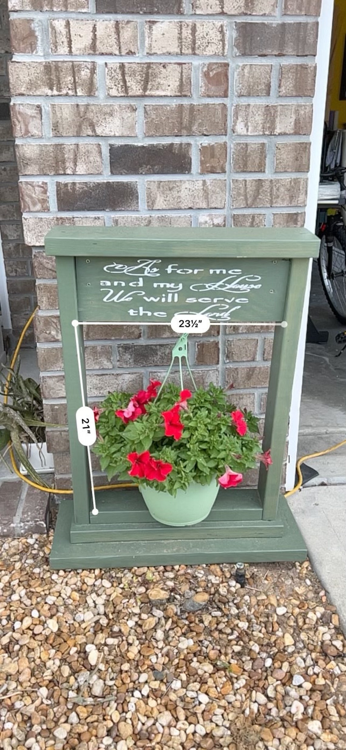 Plant Hanger Lantern Hanger Customized Wood Outdoor Decor - Etsy