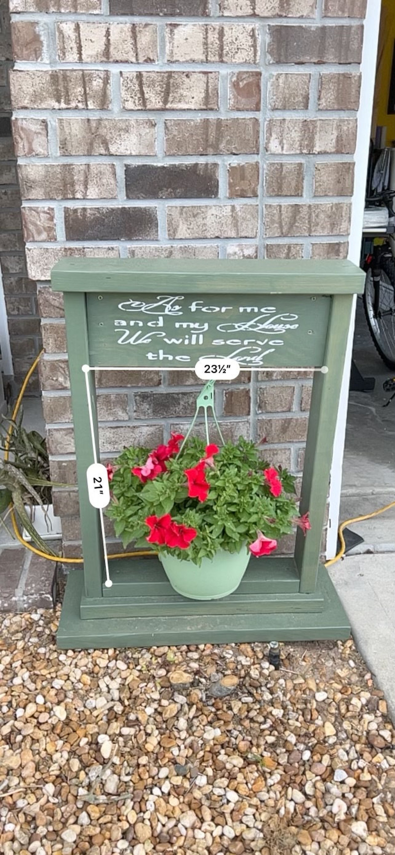 Plant Hanger Lantern Hanger Customized Wood Outdoor Decor - Etsy