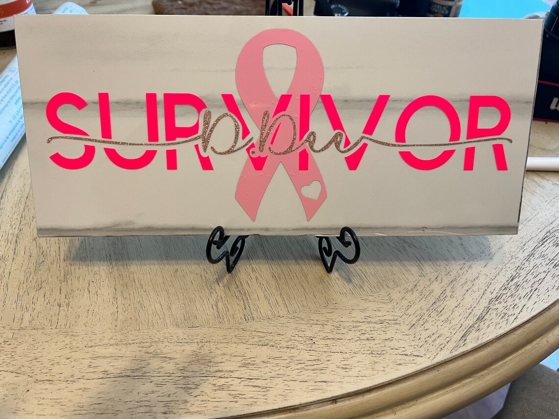 Breast Cancer Plaque, Survivor, Breast Cancer Awareness, Personalize ...