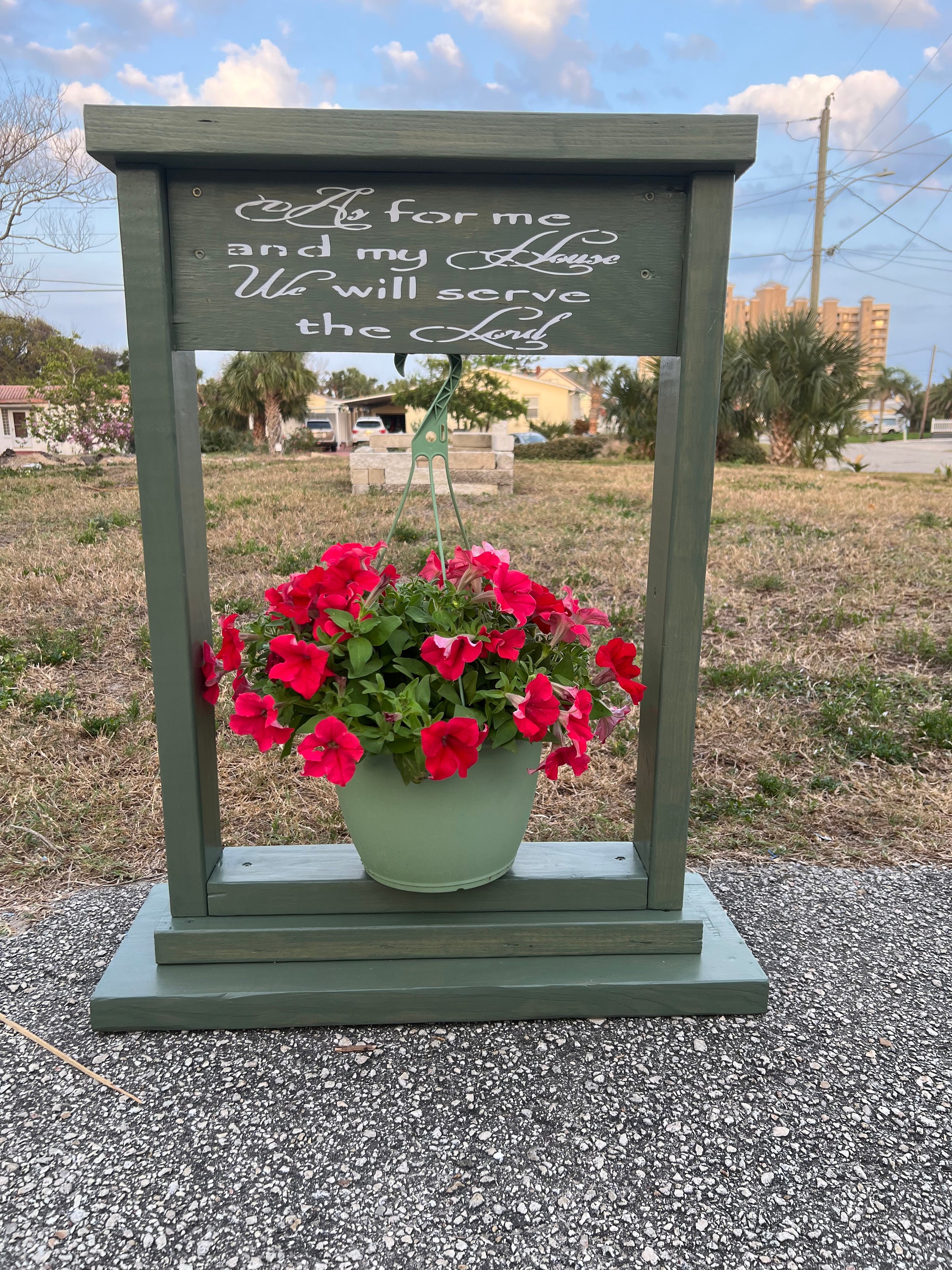 Plant Hanger Lantern Hanger Customized Wood Outdoor Decor - Etsy