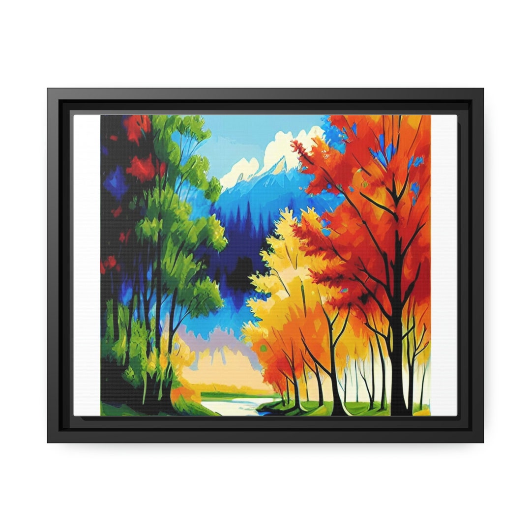 Printable Art River Digital Download Watercolor Art - Etsy