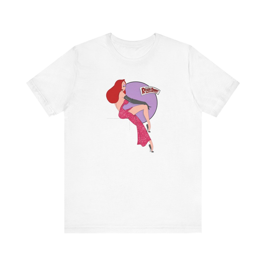 Rad Retro Jessica Rabbit Shirt, Classic Disney Roger Rabbit Shirt ...