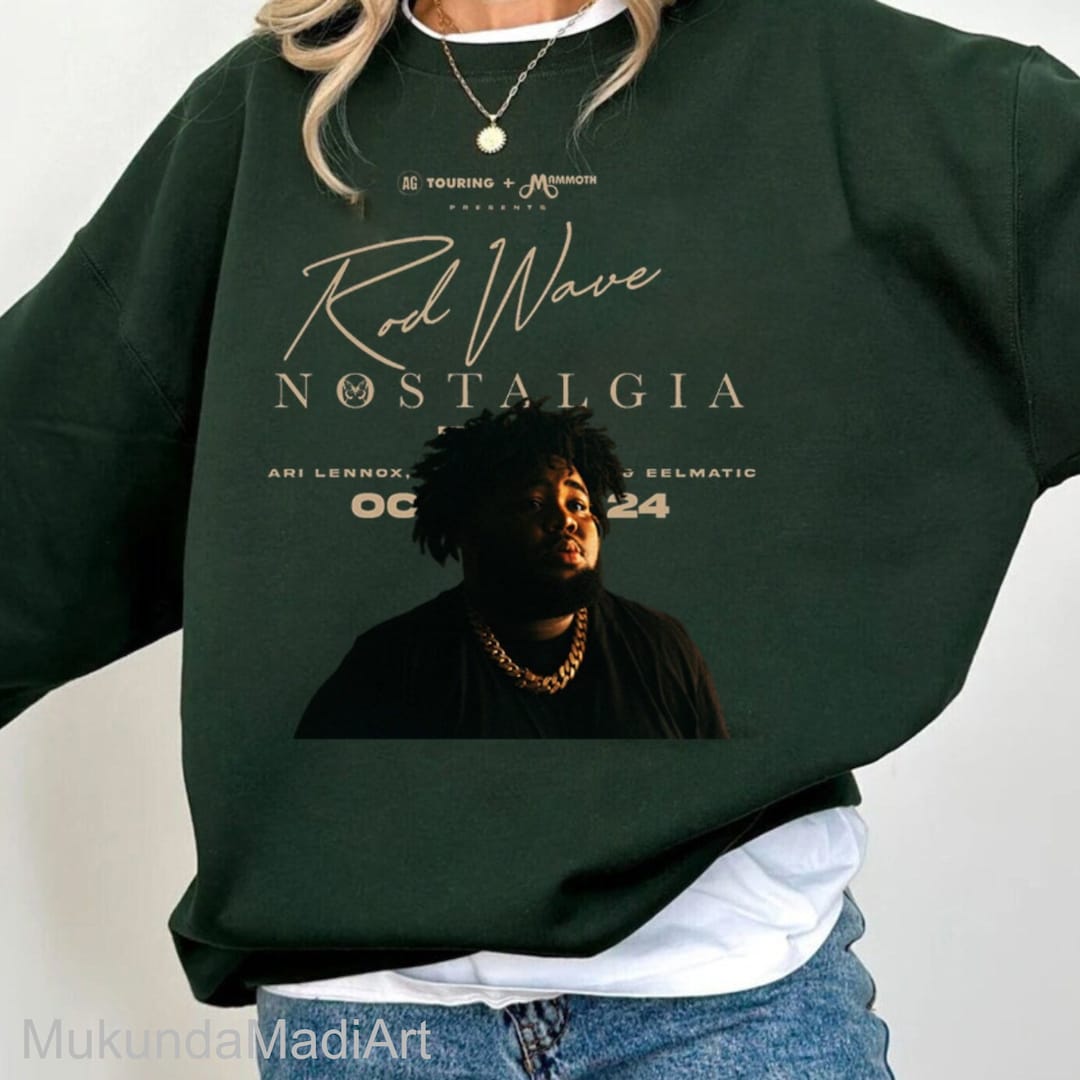 Rod Wave Nostalgia Tour T-shirt Rod Wave Beautiful Mind - Etsy