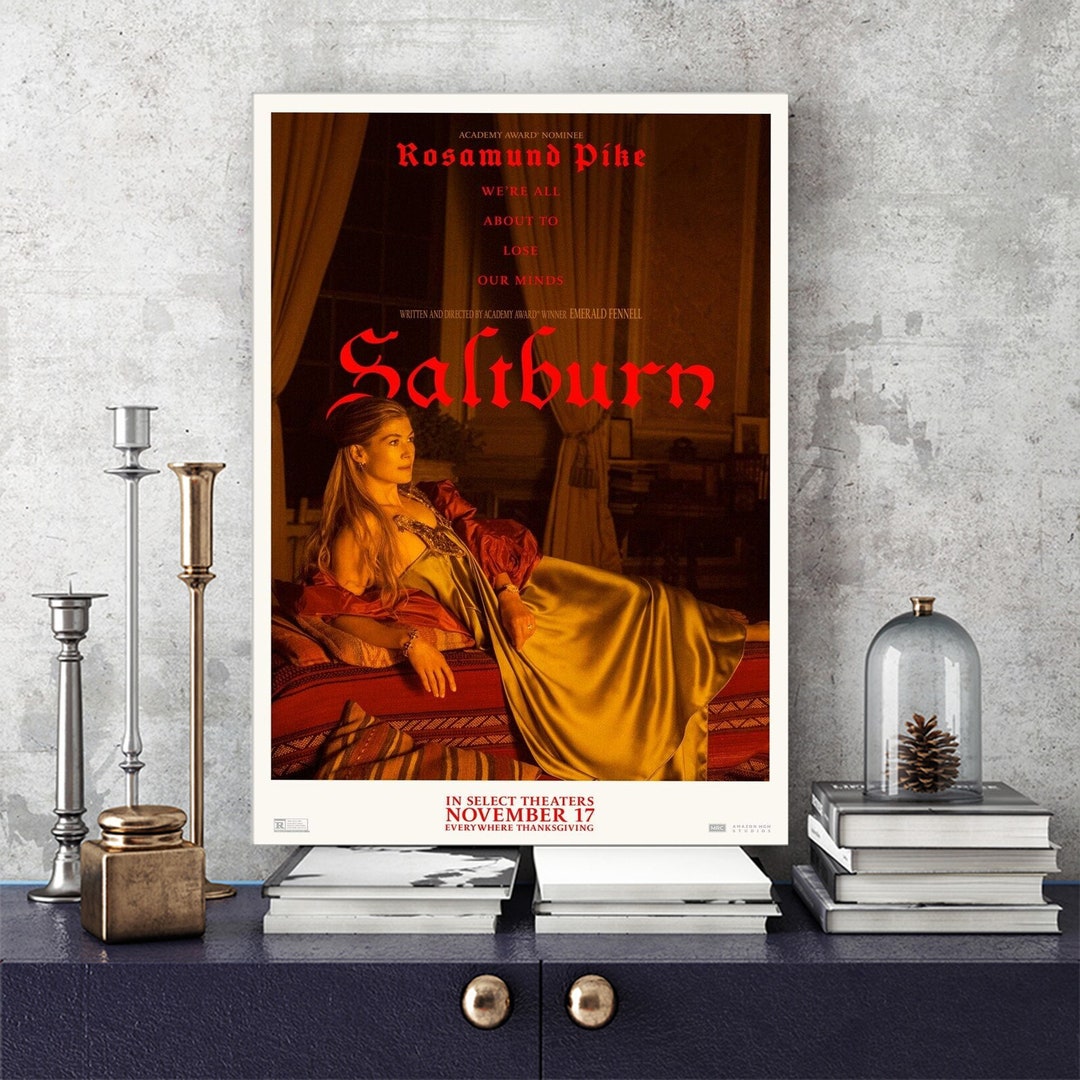 Saltburn Movie Poster 2023, Saltburn Rolled Poster No Frame, America ...