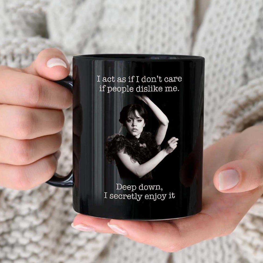 Wednesday Addams Dancing Mug, Wednesday Addams Mug, Jenna Ortega ...