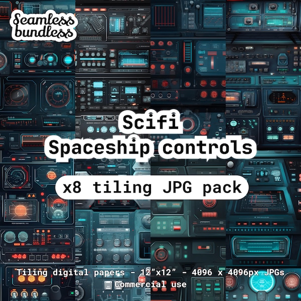 Spaceship Control Panels - Etsy