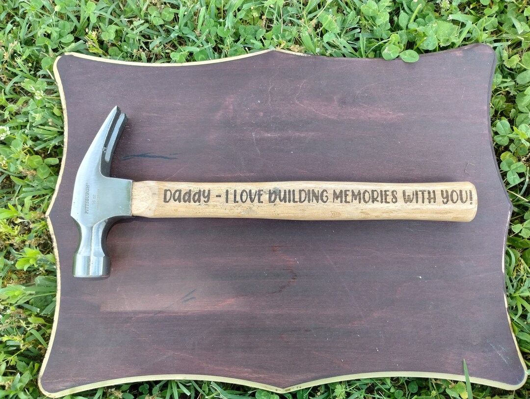 Hammer Fathers Day Gift, Personalized Hammer, Engraved Hammer, Fathers ...