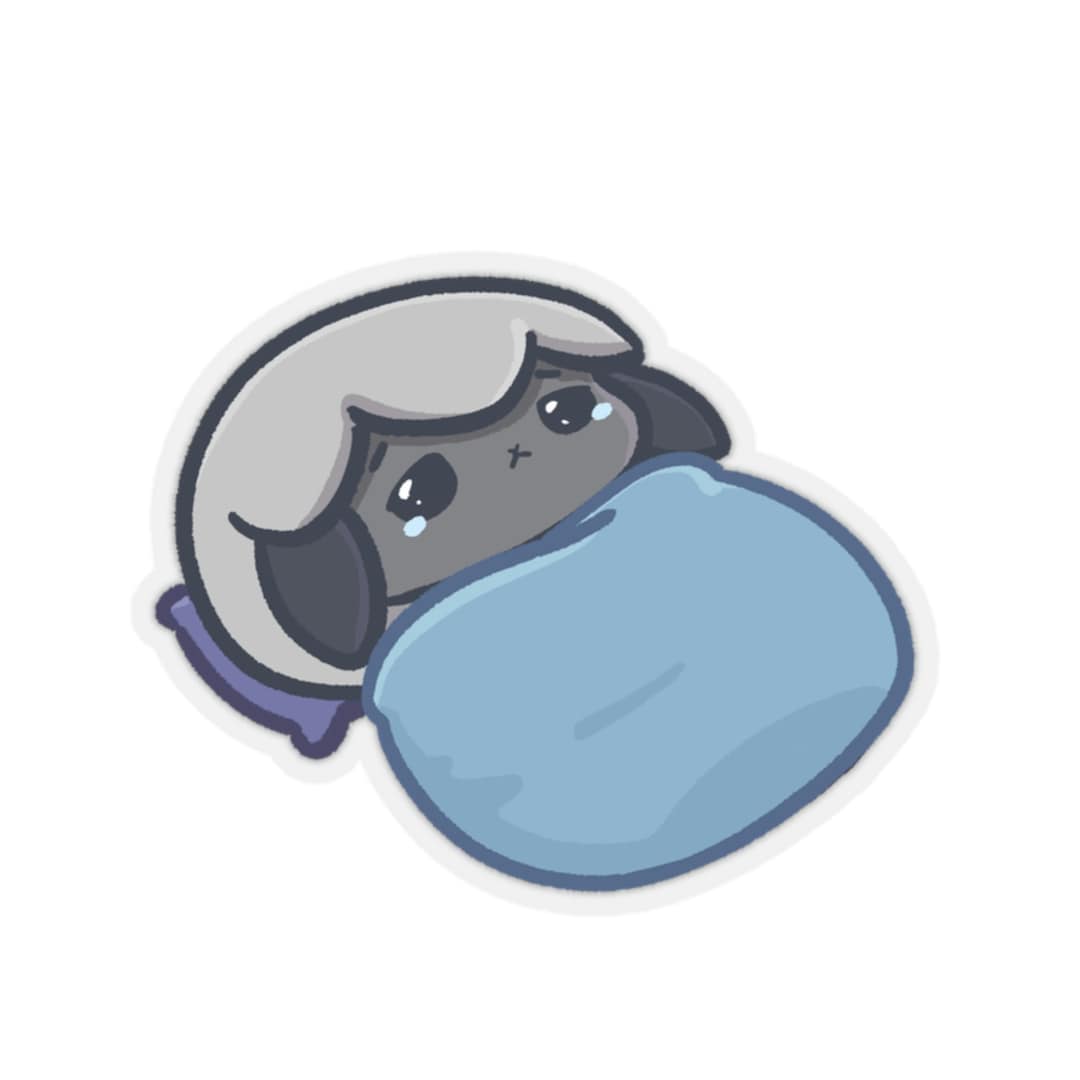 Sad Burrito Woolie Sticker - Etsy