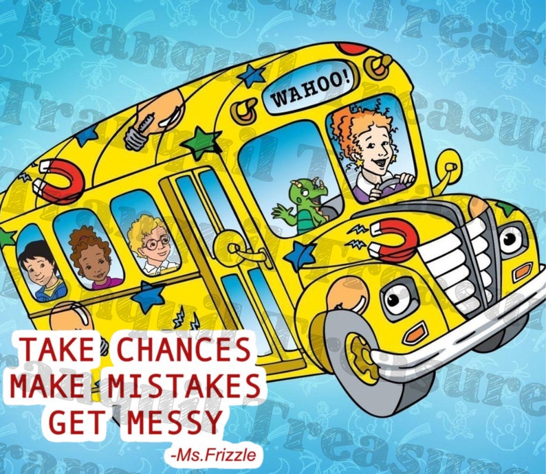 Magic School Bus Ms. Frizzle Quote 20 Oz Insulated Tumbler - Etsy