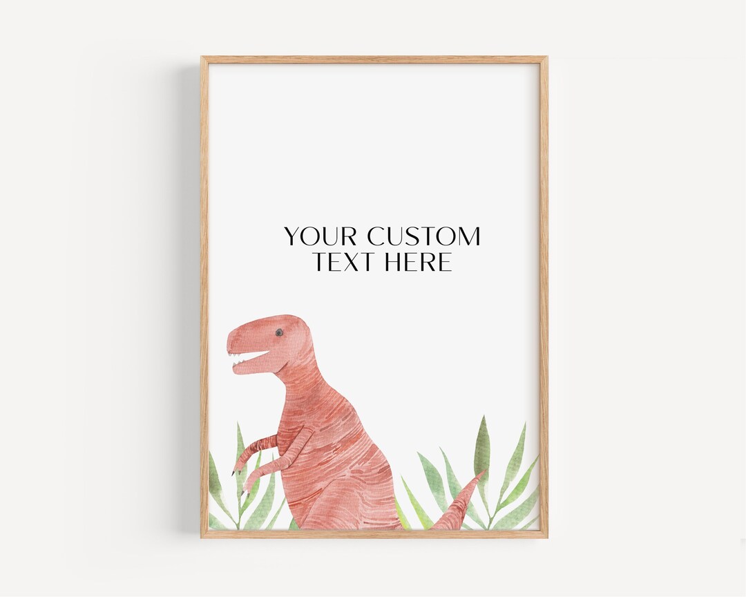 T-rex Birthday Sign, Three-rex Sign, Two-rex, Dinosaur, Customizable ...