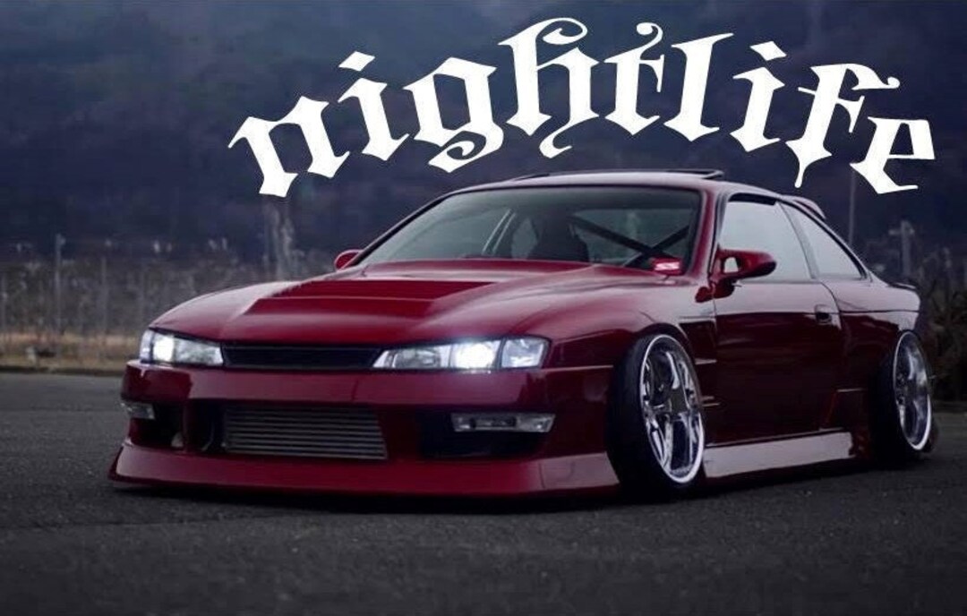 Windshield Banner Nightlife Curved night Decals Stickers - Etsy