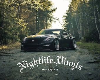 Windshield Banner Nightlife Gothic Style night, Decals, Stickers, Cars ...
