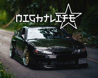 Windshield Banner Nightlife Gothic Style night, Decals, Stickers, Cars ...