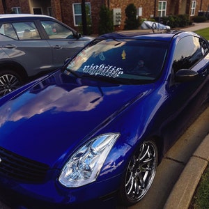 Windshield Banner Nightlife - Stacked (night, Car Decals, Stickers ...