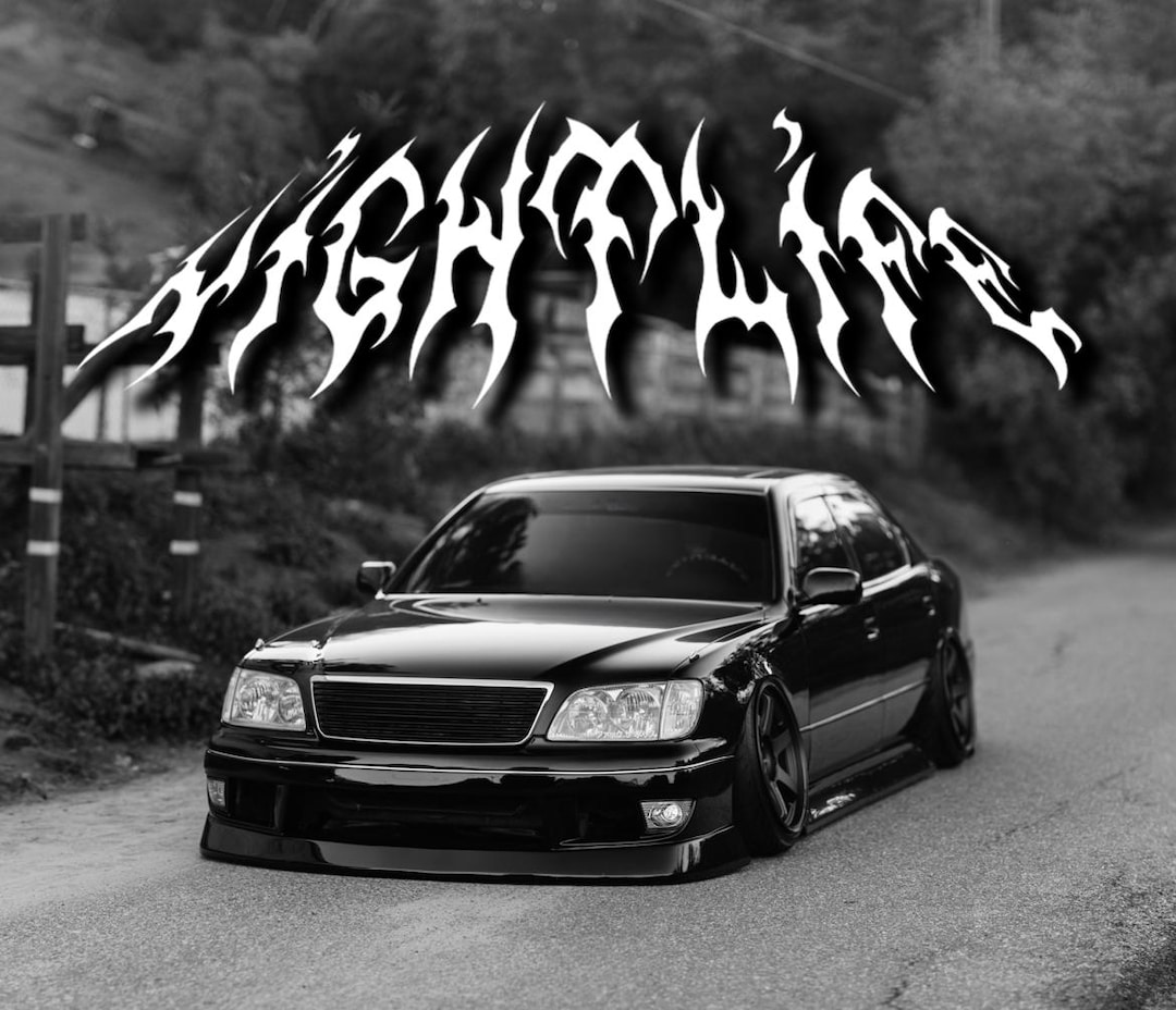 Windshield Banner Nightlife - Gothic Style (night, Car Decals, Stickers ...