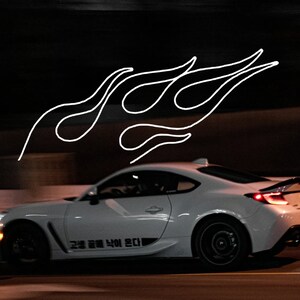 Window Flames Driver and Passenger Side night, Decals, Stickers, Cars ...