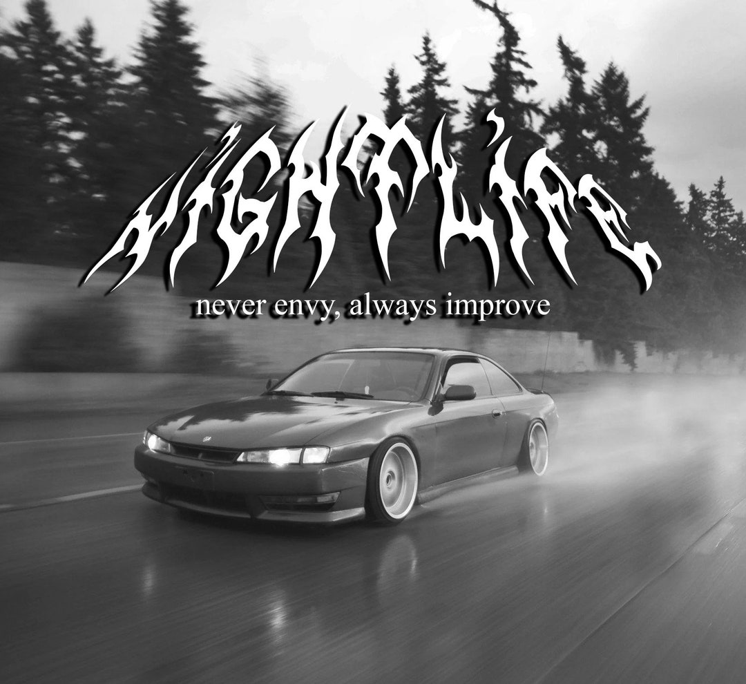 Windshield Banner Nightlife - Gothic Never Envy (night, Decals ...