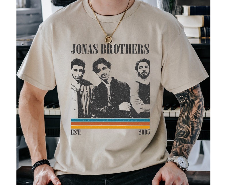 Jonas Brothers Shirt, Jonas Brothers T Shirt, Jonas Brothers Tee, Music ...