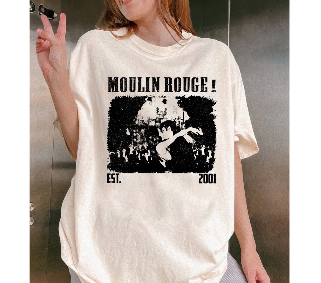 Chemise Moulin Rouge Chemise de film Moulin Rouge Tee-shirt - Etsy France