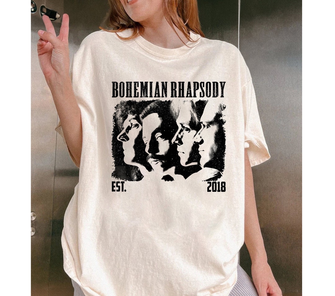 Bohemian Rhapsody Shirt, Bohemian Rhapsody T Shirt, Movie Tee, Vintage ...