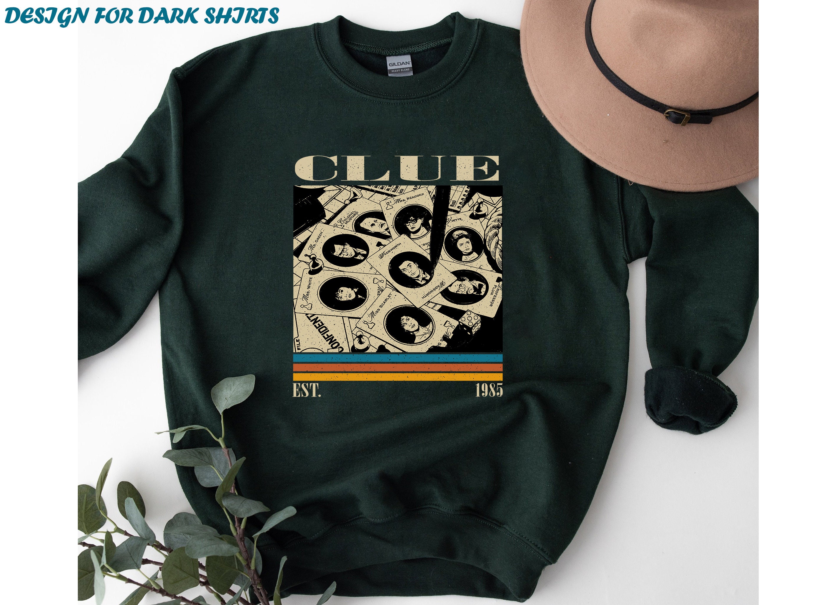 Clue Hoodie, Clue Shirt, Clue Tee, Clue Unisex, Clue Vintage, Clue ...