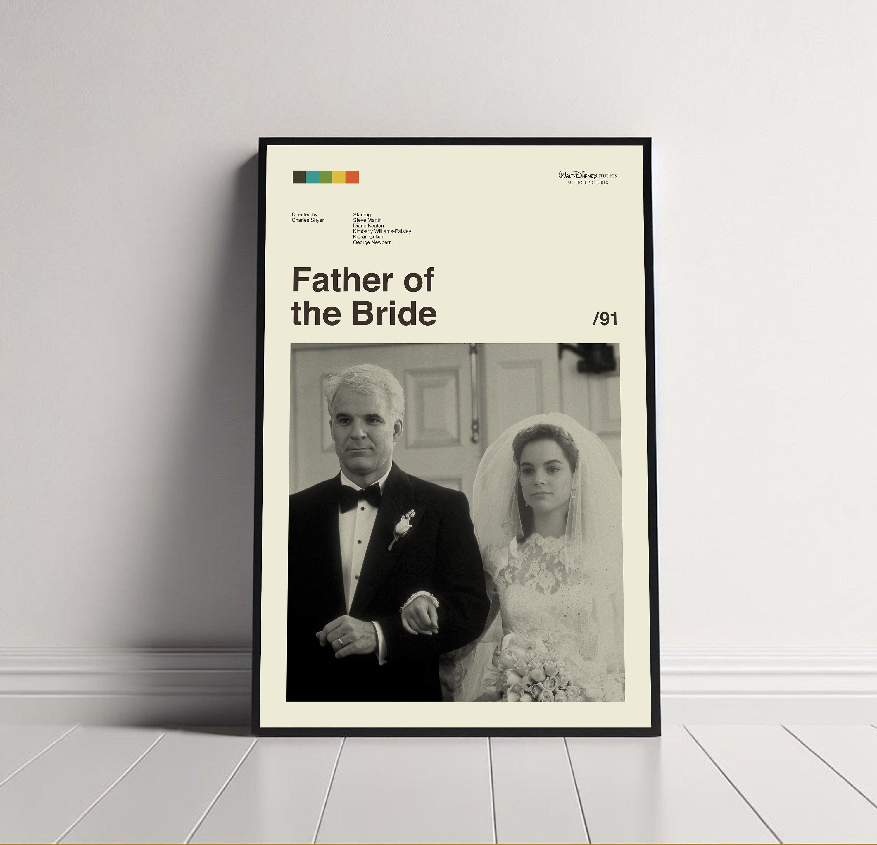 Father of the Bride Poster, Father of the Bride Print, Charles Shyer ...