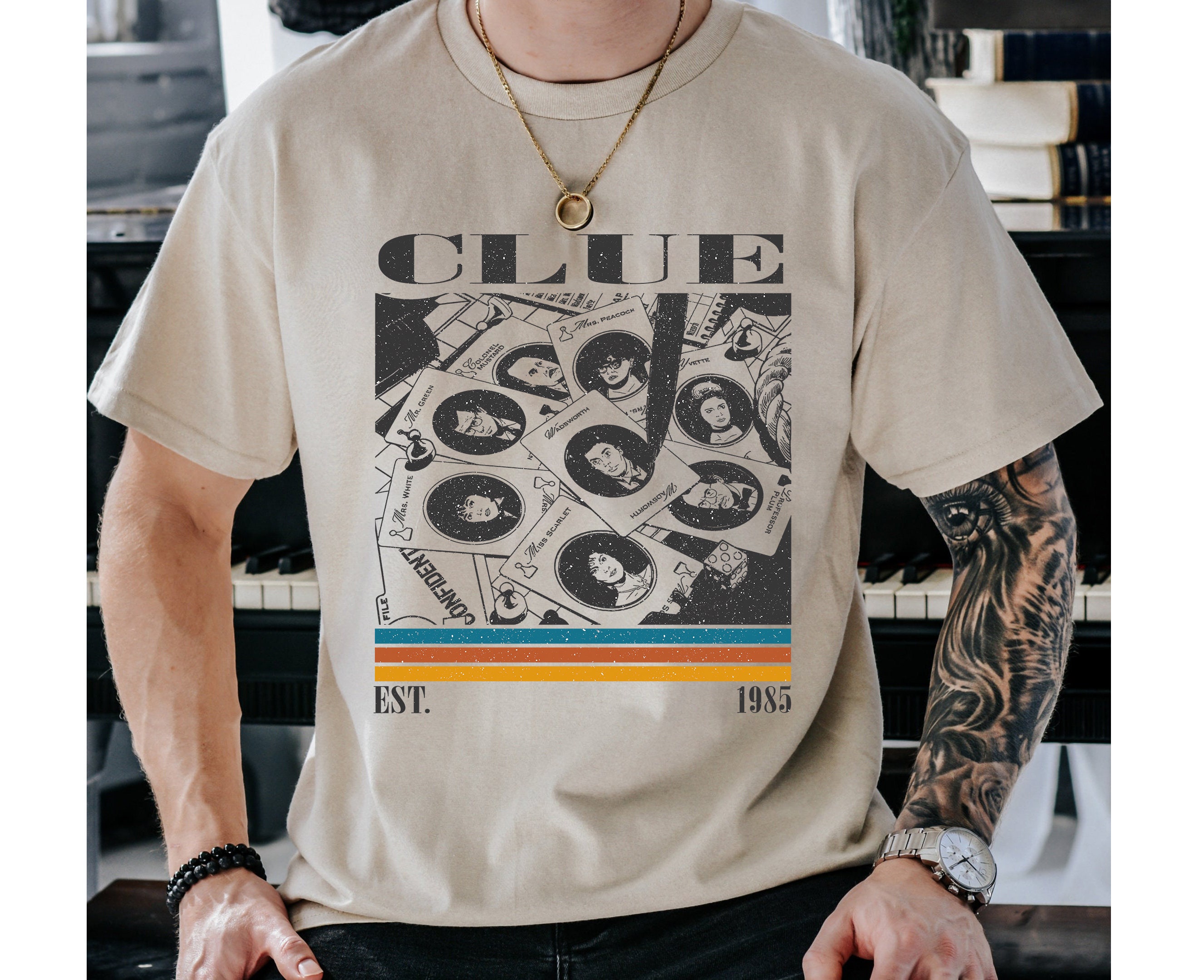 Clue Hoodie, Clue Shirt, Clue Tee, Clue Unisex, Clue Vintage, Clue ...