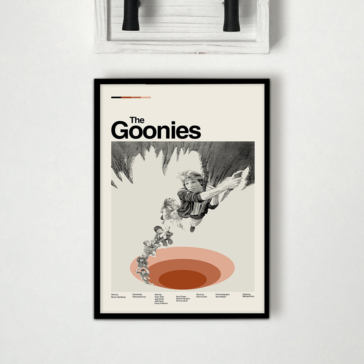 The Goonies Poster Retro Movie Poster Minimalist Art Retro - Etsy